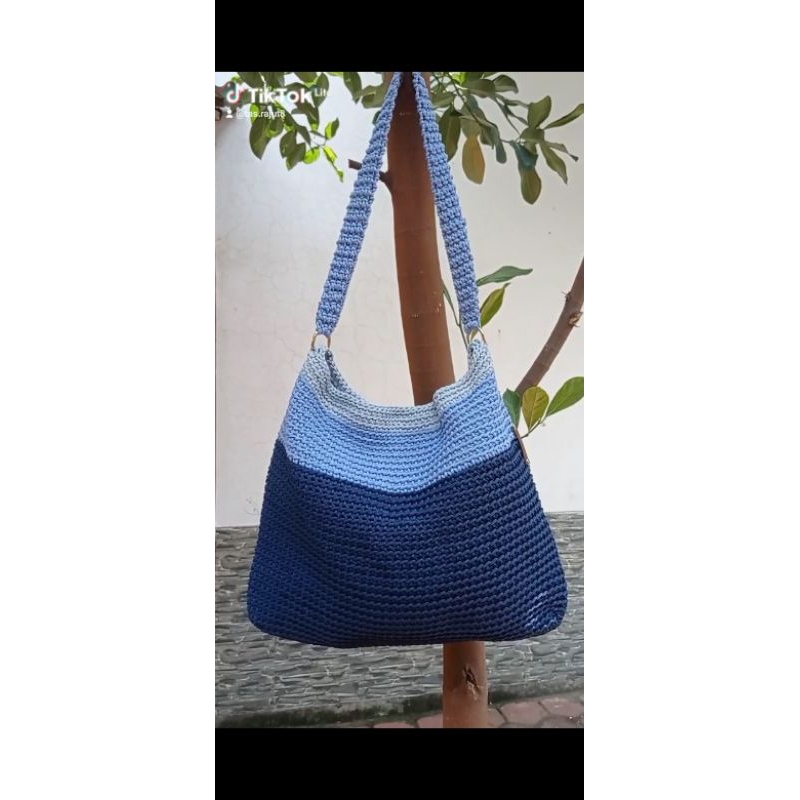 Jual tas besar jumbo rajut handmade mohabrur handcraft. | Shopee Indonesia
