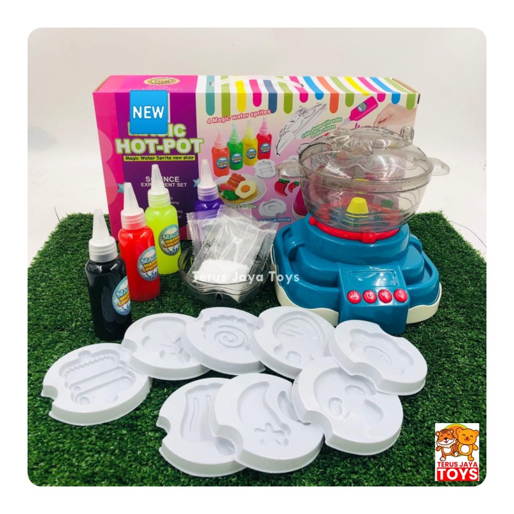 Jual Mainan Anak Hot Pot Machine DIY Magic waterscape jelly | Shopee ...