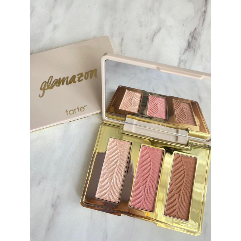 Jual Tarte Glamazon Amazonian Clay Face Palette (highlight, blush ...