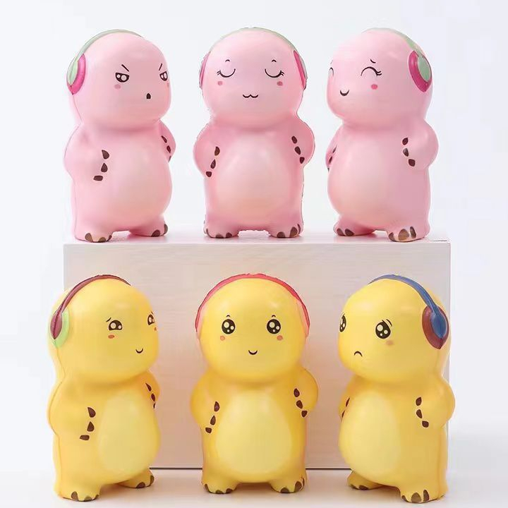 Jual Mainan Squishy Cute Nailong Dino Viral | Shopee Indonesia