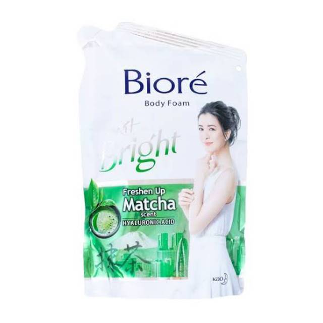 Jual Biore Body Foam BRIGHT - REFILL 220ml | Shopee Indonesia