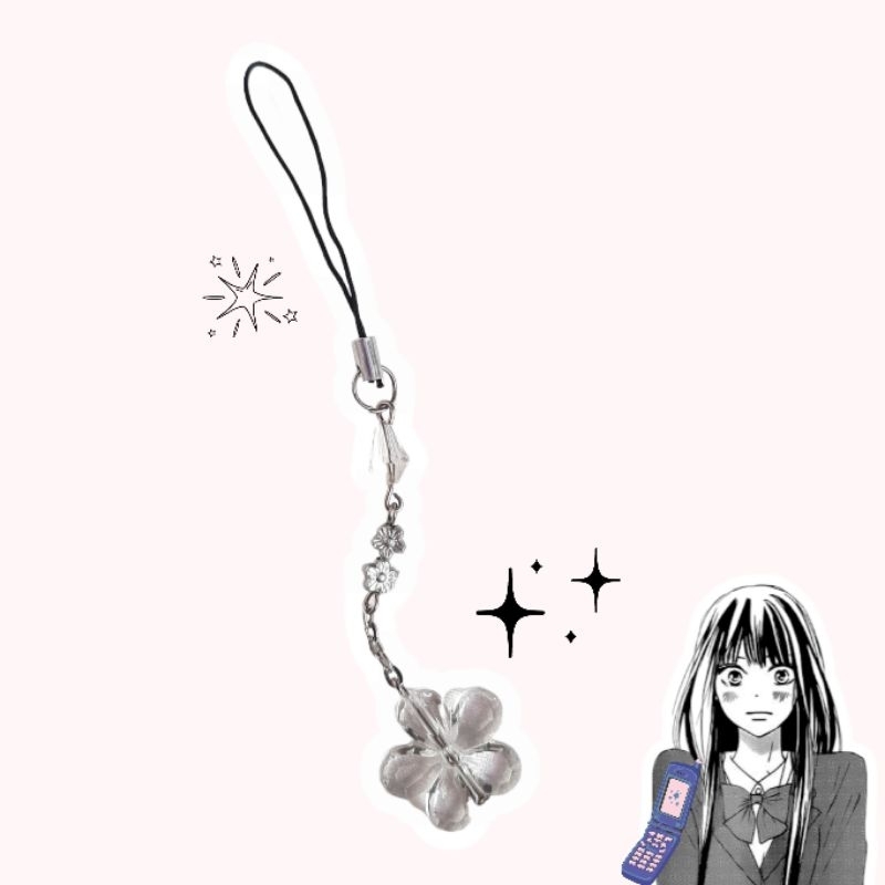 Jual [Sawako] Phone Charm Phone Strap Beads Gantungan Hp Manik-manik ...