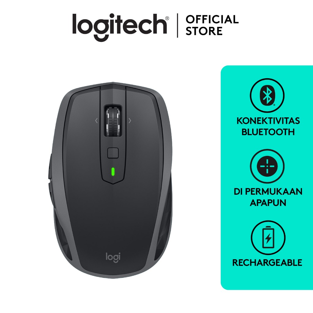 Jual Logitech MX Anywhere 2S Mouse Wireless, BLUETOOTH EDITION ...