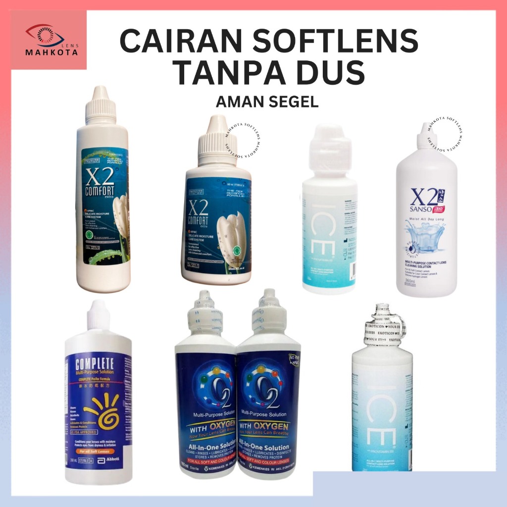 Jual CAIRAN SOFTLENS X2 TANPA DUS ORIGINAL MASIH TERSEGEL | Shopee ...