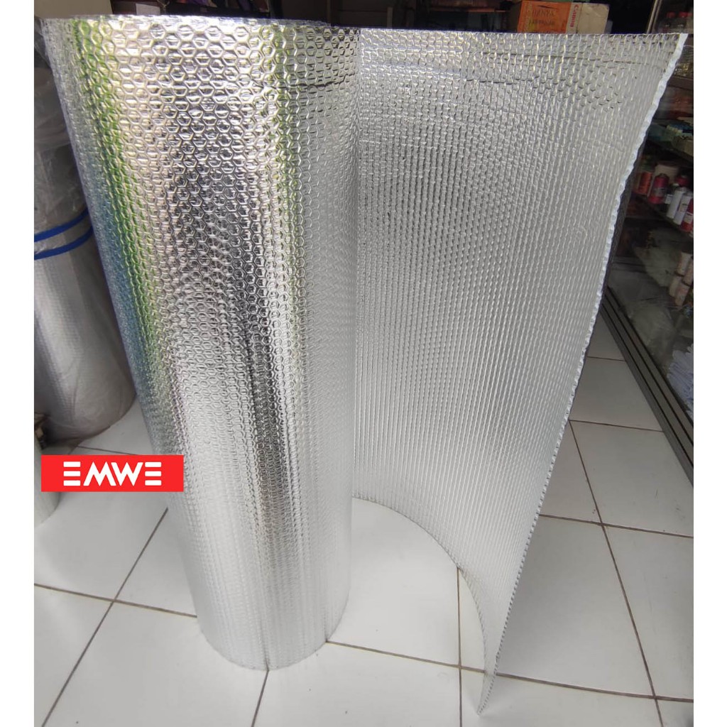 Jual (1 ROLL) Ori Pure Aluminium Foil Premium Bubble 5 mm alumunium ...