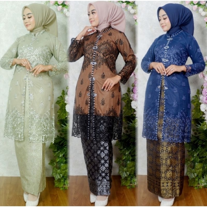 Jual Setelan Songket Tara Terbaru / Kebaya Pesta / Kebaya Modern ...