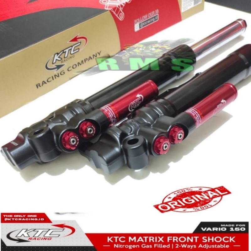 Jual TABUNG SHOCK DEPAN KTC RACING MATRIX VARIO / BEAT / SCOOPY / SPACY ...