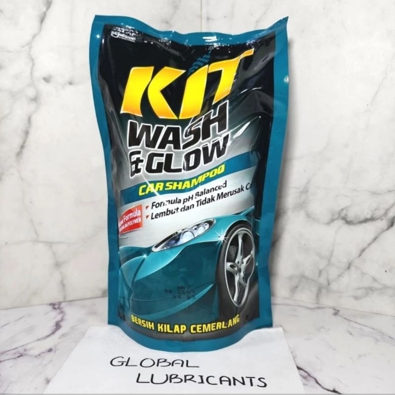 Jual KIT WASH & GLOW Pouch 720mL (Shampoo/ Sabun Mobil/ Motor ...