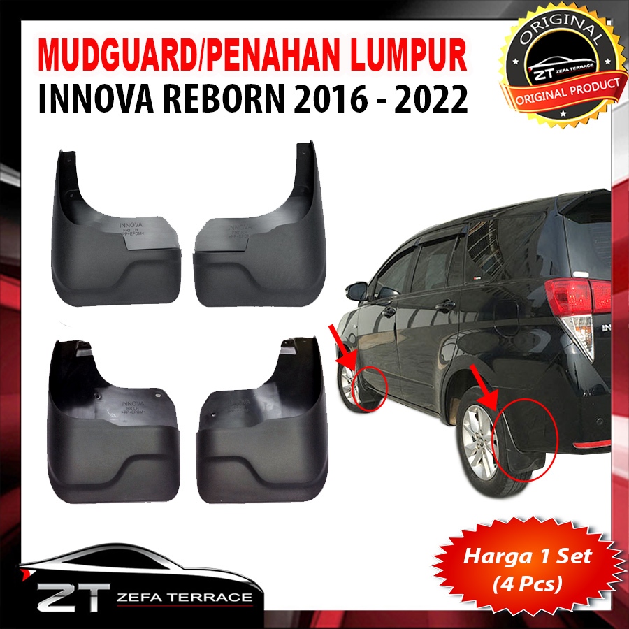 Jual 1 Set Mudguard Penahan Lumpur Roda Mobil Toyota Innova Reborn 2016 ...