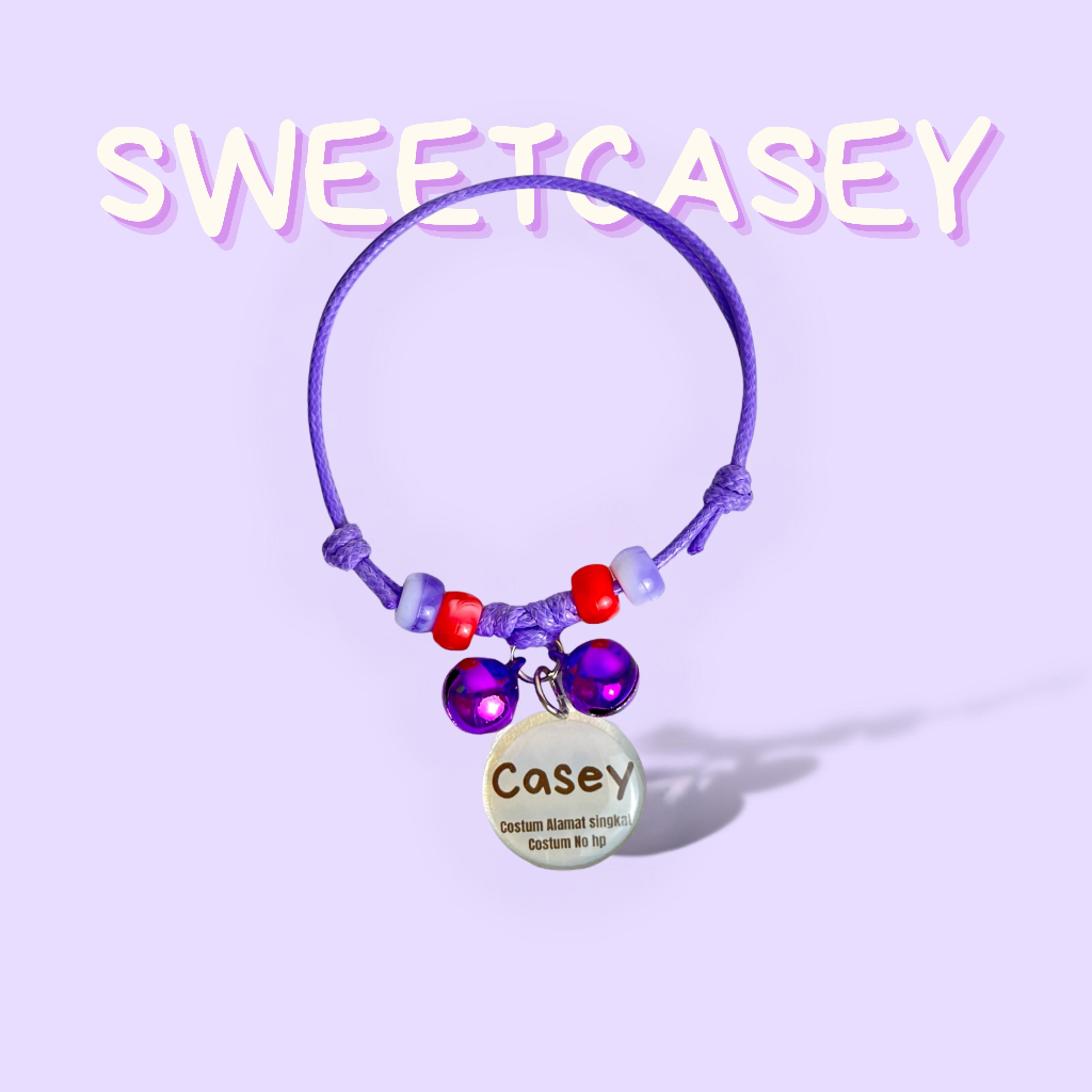 Jual KALUNG KUCING PANDORA GRATIS LIONTIN CUSTOM NAMA/ PANDORA CAT ...