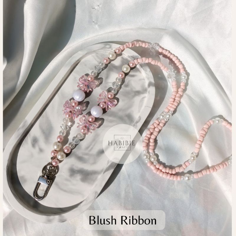 Jual Lanyard Manik by Habibie Craft Kalung Name Tag Kartu ID Card Pods ...