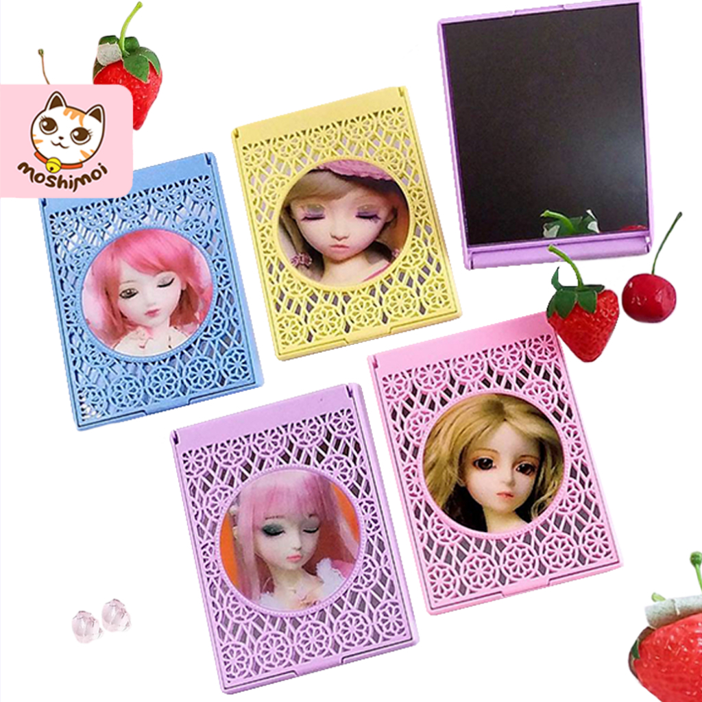Jual Cermin/Kaca Rias/Cermin Meja Gadis Ukir Warna 3D | Shopee Indonesia