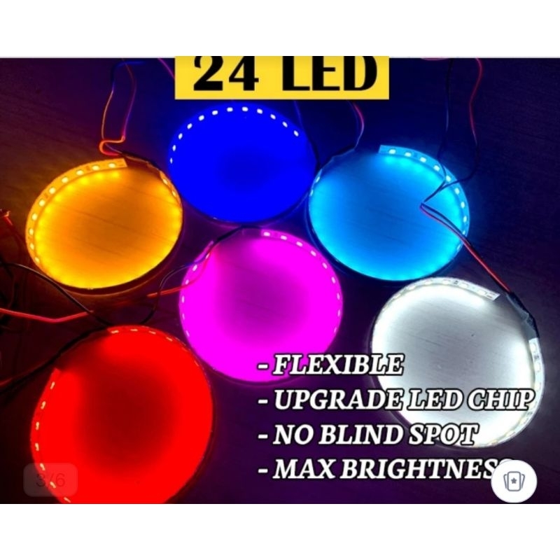 Jual led devil eyes 1 warna | Shopee Indonesia