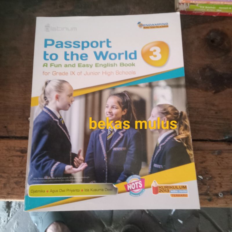 Jual Buku Passport to the World A fun and Easy English Book for Grade ...