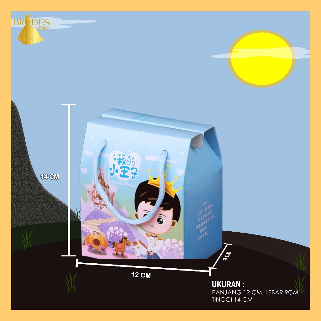 Jual BD Paperbag Ulang Tahun / Goodie Bag Ulang Tahun Bermacam Karakter ...