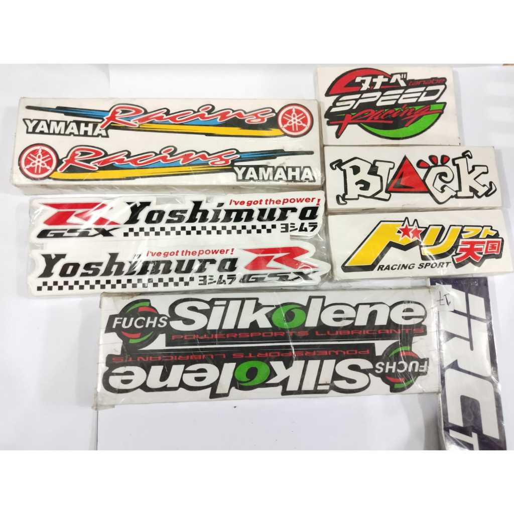 Jual STIKER KECIL VINYL PUTIH MOTIF TULISAN | Shopee Indonesia