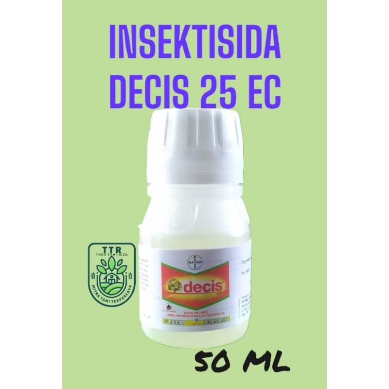 Jual INSEKTISIDA DECIS 25 EC / INSEKTISIDA KEMASAN 50 ML | Shopee Indonesia