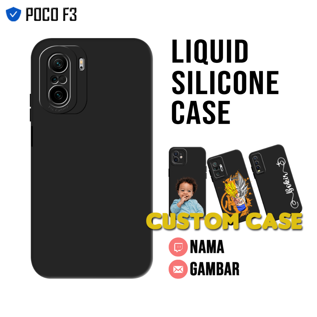 Jual Xiaomi Poco F3 Casing Softcase Macaron Liquid - Costum Case ...