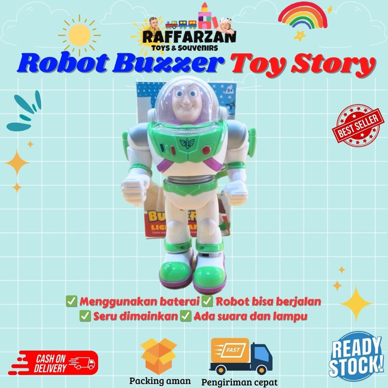 Jual Mainan Anak Robot Toy Story Buzzer Light Year Mainan Anak Laki ... Jual Mainan Anak Robot Toy Story Buzzer Light Year Mainan Anak Laki ...