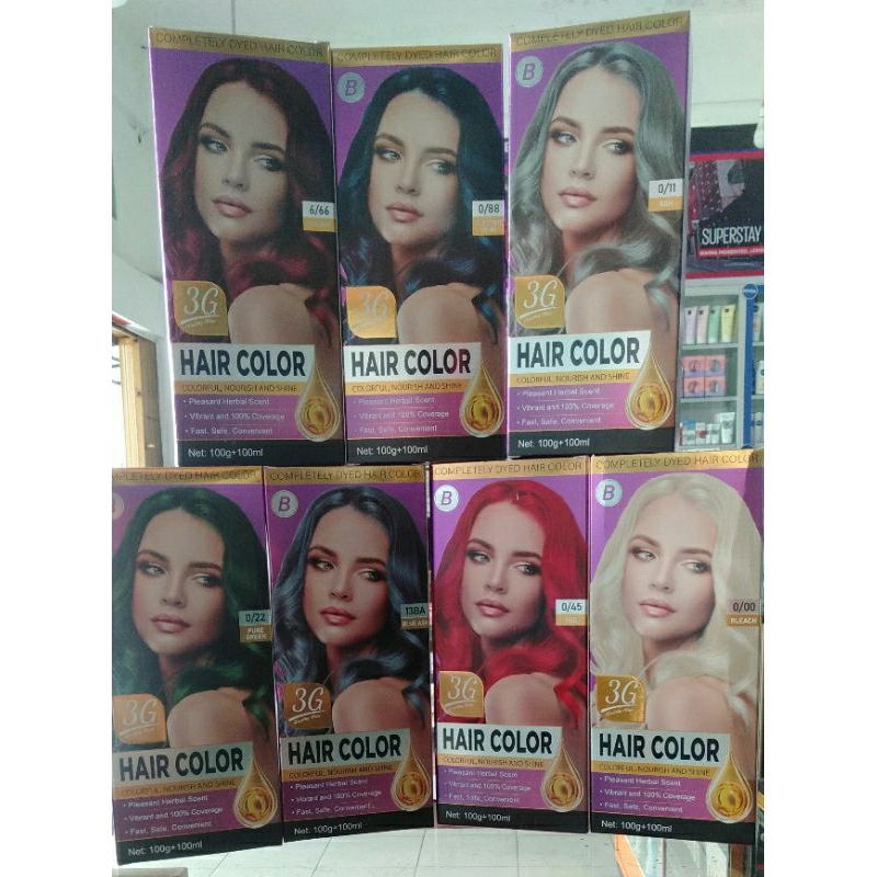 Jual 3G HEALTHY HAIR COLOR | Shopee Indonesia
