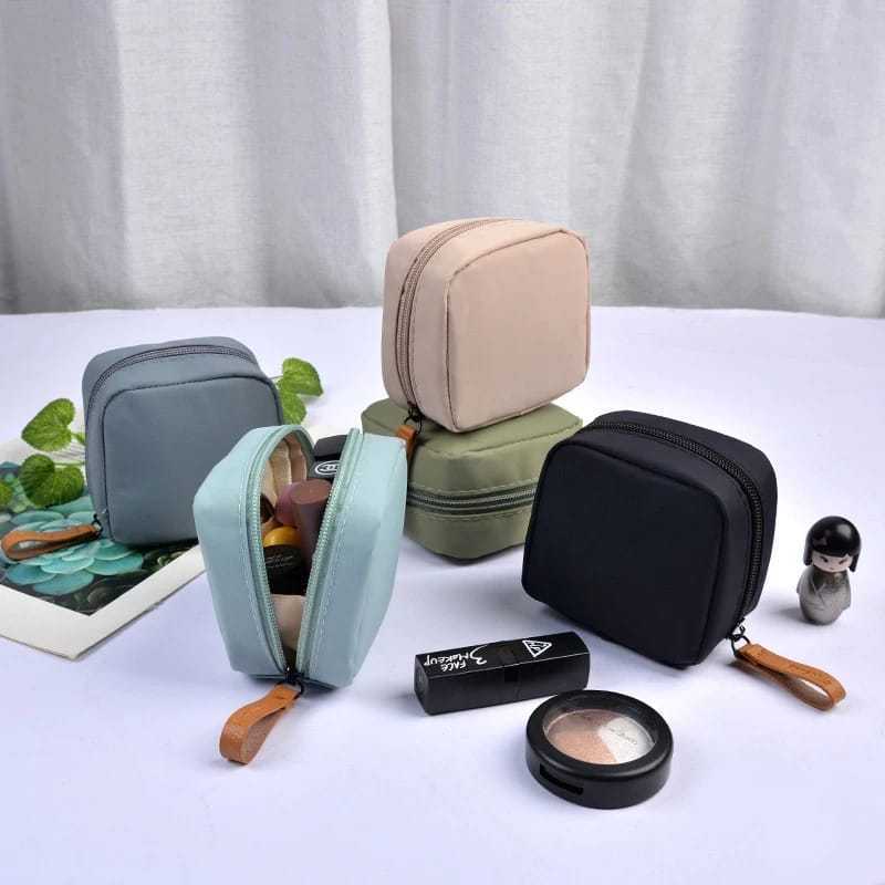 Jual JM Pouch Cosmetic Travel Portable Korean Makeup Dompet Organizer ...
