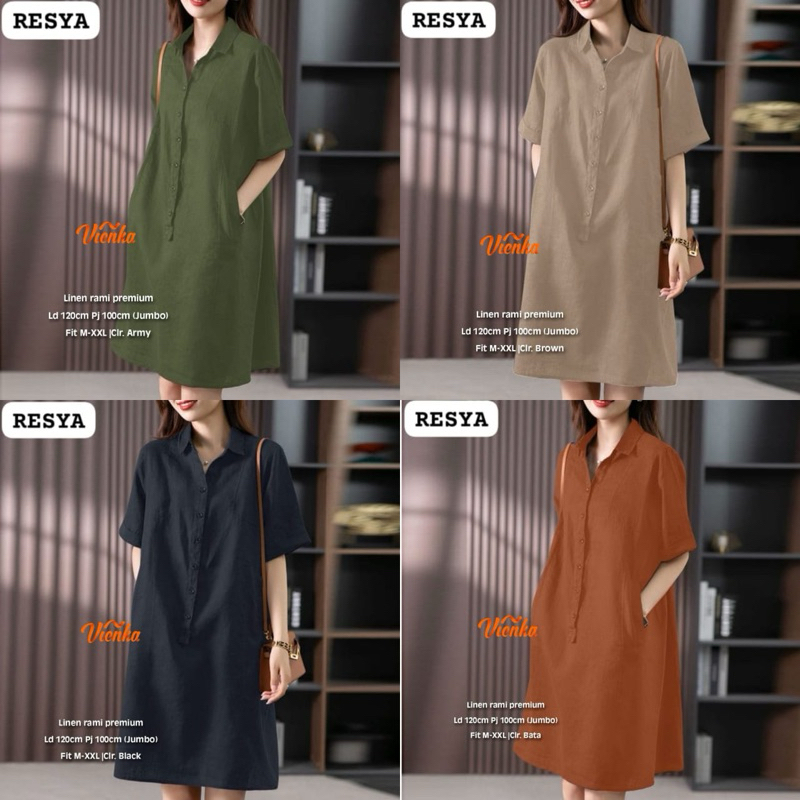Jual JUMBO DRESS RESYA | Shopee Indonesia