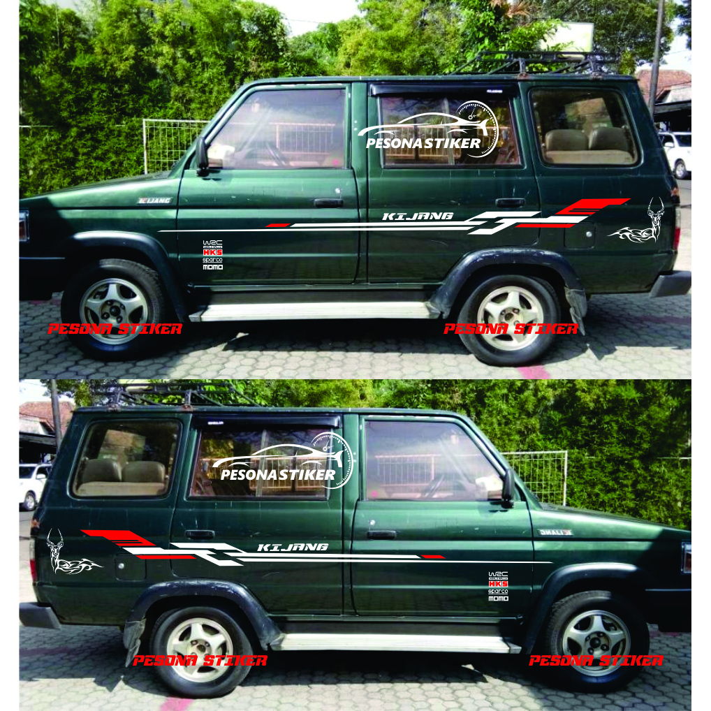 Jual Stiker Mobil Kijang Super Stiker Body Kijang Super Stiker Kijang ...
