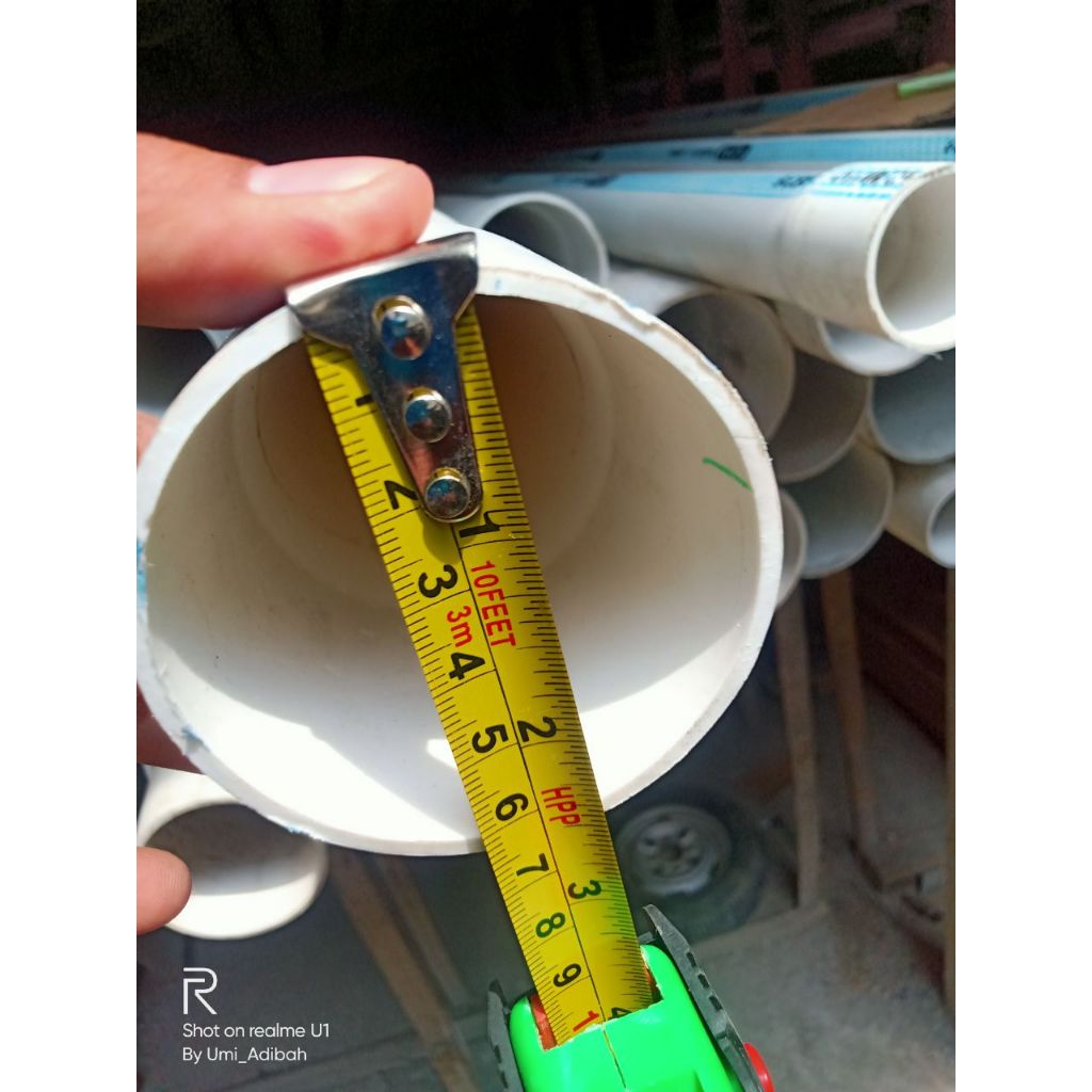 Jual Pipa PVC Rucika 2" Inch AW - per 1 Meter Pipa Paralon murah bisa ...