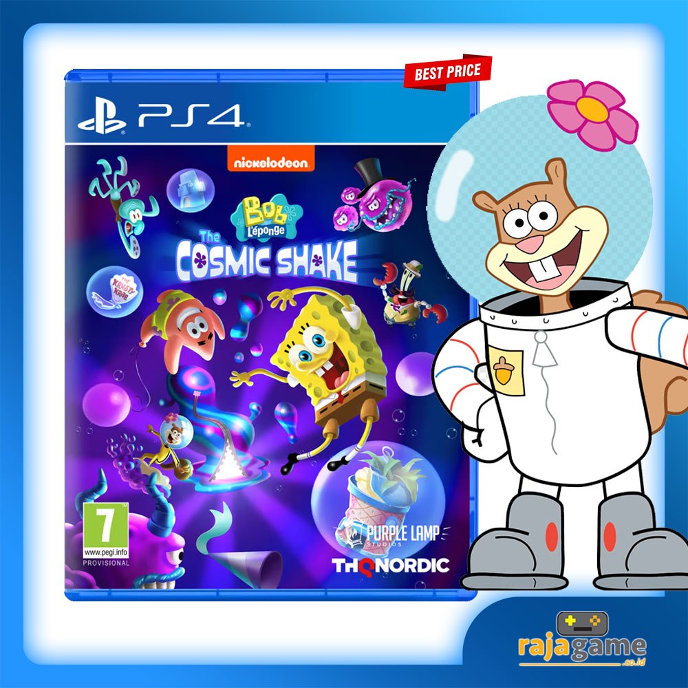 Jual Spongebob Squarepants The Cosmic Shake Game PS4 | Shopee Indonesia