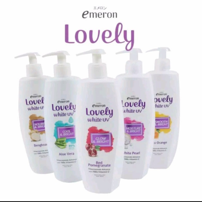 Jual Emeron Lovely Hand Body Lotion 100ml / 200 ml /500 ml pump All Varian | Shopee Indonesia