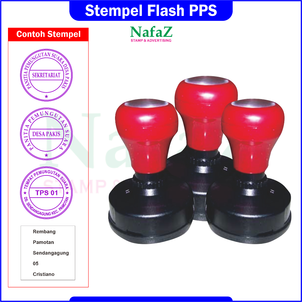 Jual Stempel Pemilu, Stempel Kartu Suara, Stempel TPS, Stempel PPS ...
