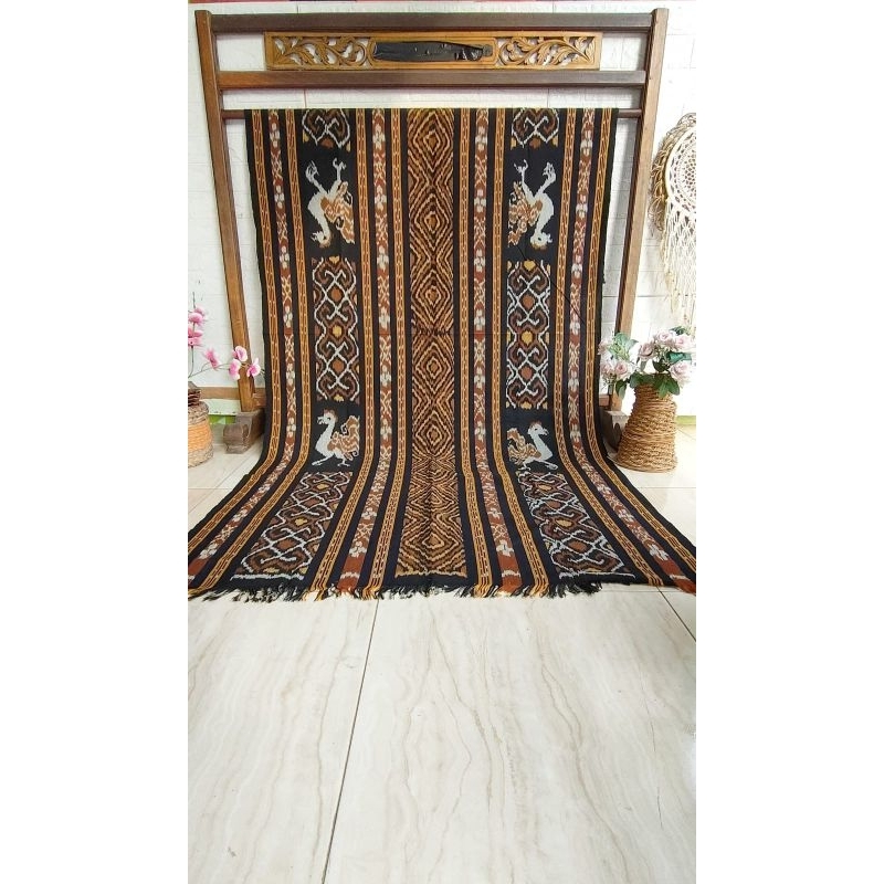 Jual Kain Tenun Ikat Blanket Etnik Motif Sulawesi Toraja Flores Sumba ...