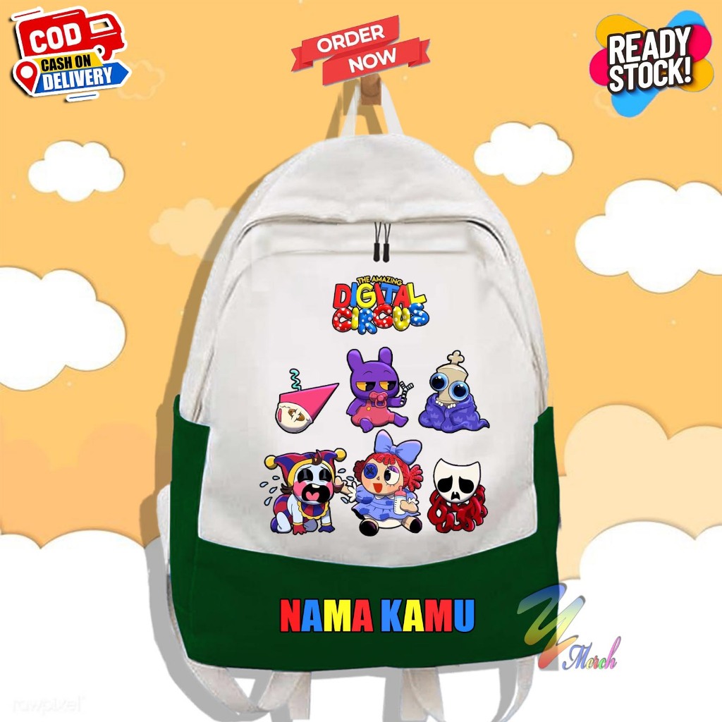Jual Tas Ransel Anak Baby Characters / Bacpack Anak The Amazing Digital ...