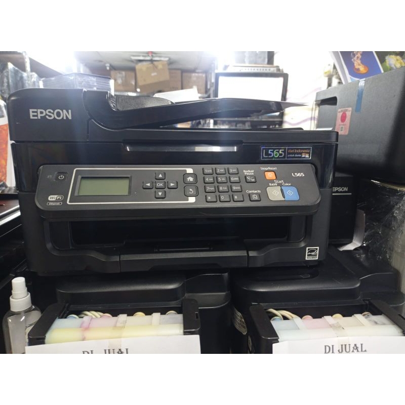Jual Epson L565 Wifi Print, Scan, Copy, ADF. | Shopee Indonesia