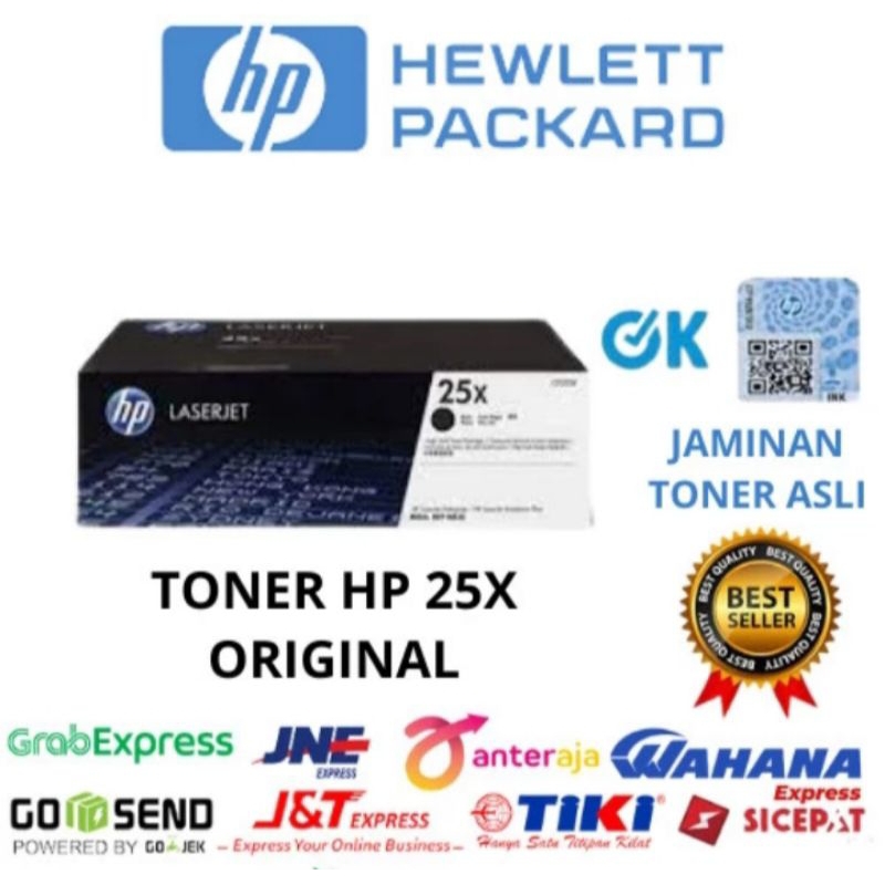 Jual Toner HP LaserJet 25X Black (CF325X) Original Cartridge | Shopee ...