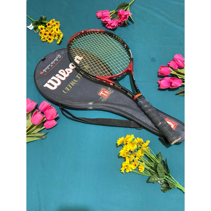 Jual Racket Tennis Wilson Ultra Titanium Original | Shopee Indonesia