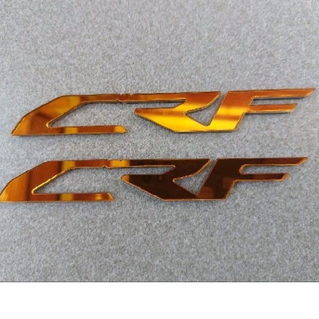 Jual logo emblem crf hrga sepasang kiri dan kiri | Shopee Indonesia
