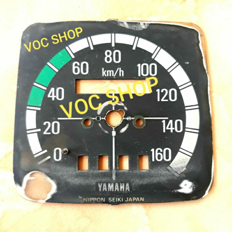 Jual Yamaha RXK RX K RX King Papan Plate Speedometer Speedo Meter ...