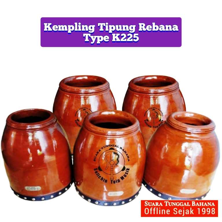 Jual (K225) Kempling Rebana Hadroh Versi Mapsi | Solichin Toip | Shopee ...