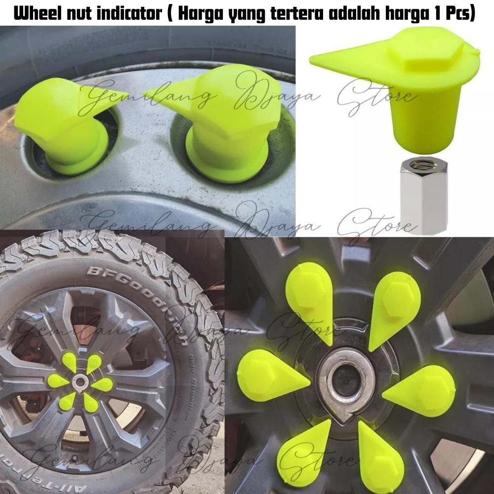 Jual Wheel nut indicator / Wheelnut Indicator / Indikator baut roda ...