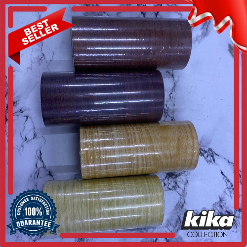 Jual Border List Wallpaper Motif Kayu 10cm x 10m Sticker Dekorasi Rumah ...
