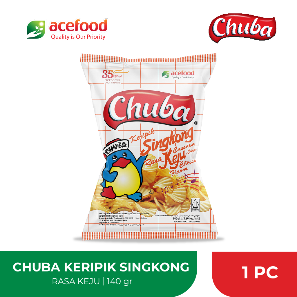 Jual Chuba Keripik Singkong 125 Gr Rasa Keju | Shopee Indonesia