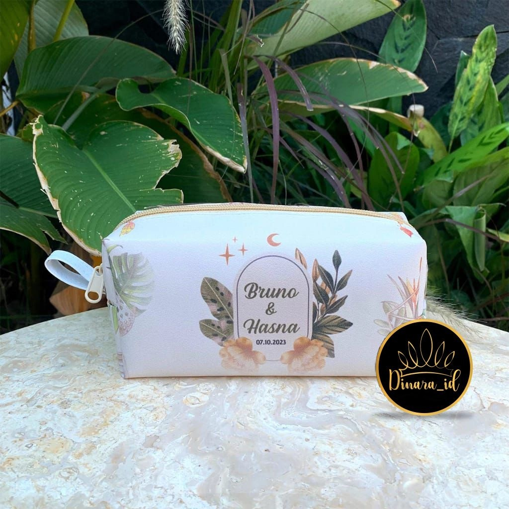 Jual LUNA POUCH SOUVENIR NIKAH KOIN DOMPET POUCH MINI BAHAN KULIT ...