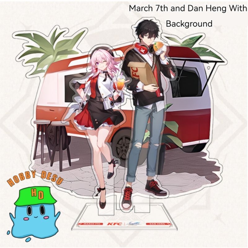 Jual READY STOCK Honkai Star Rail x KFC / HSR / KFC Danheng / KFC March ...