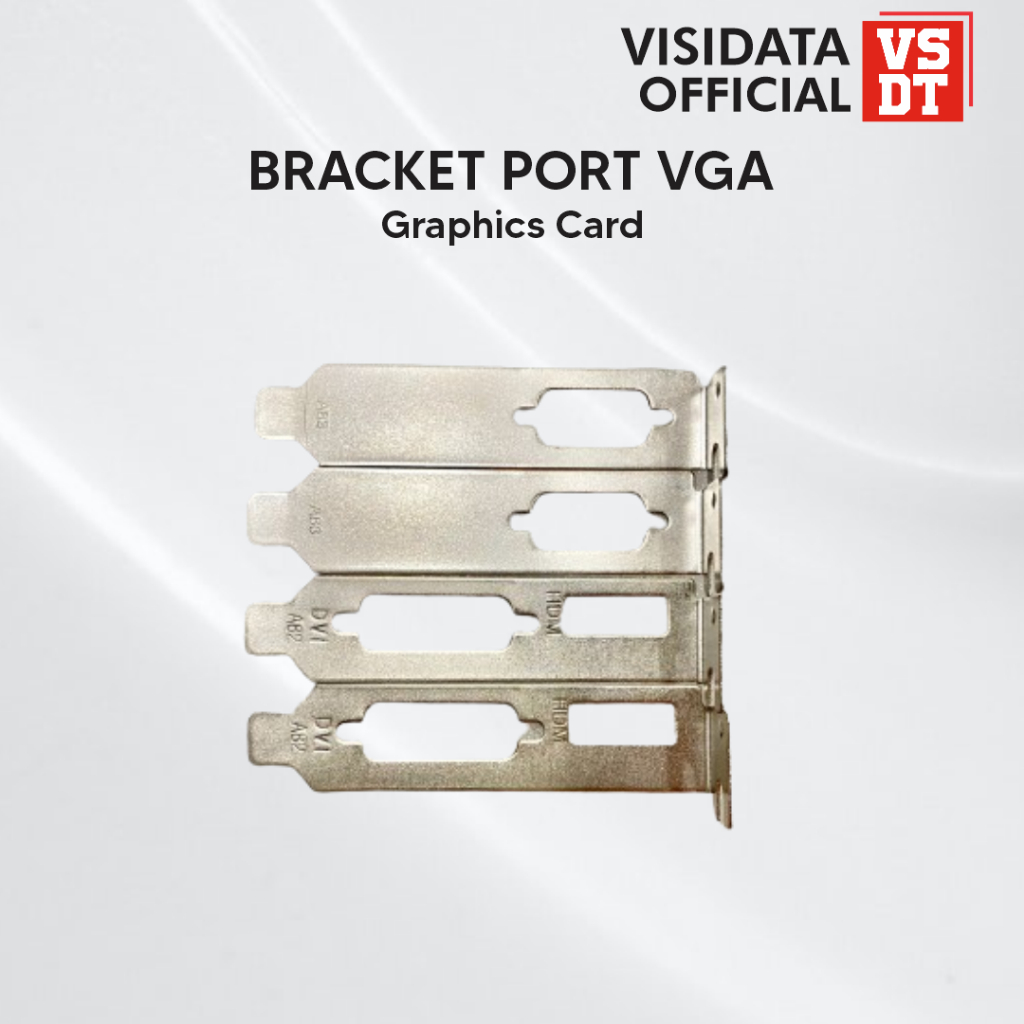 Jual Bracket VGA Graphic Card Low Profile VGA HDMI DVI Untuk PC M-ATX ...