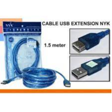 Jual Kabel USB Extender 1,5 Meter Biru dan Hitam | Shopee Indonesia