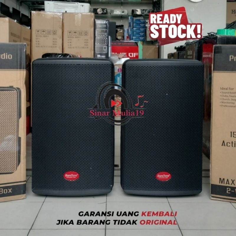 Jual BareTone Speaker Aktif 15 Inch 500 Watt Model MAX15RC Harga 2 Pcs ...