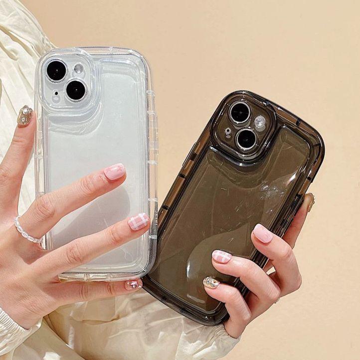 Jual Kung Fu Case - Casing Softcase Bulat Bening Polos Simple Cover ...