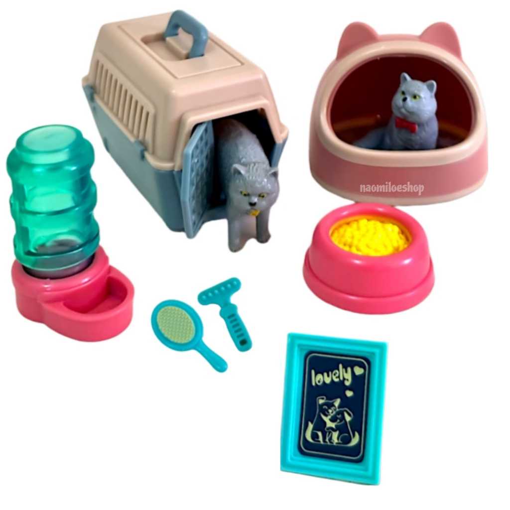 Jual Mainan rumah kucing hewan peliharaan figurin animal pet toy ...