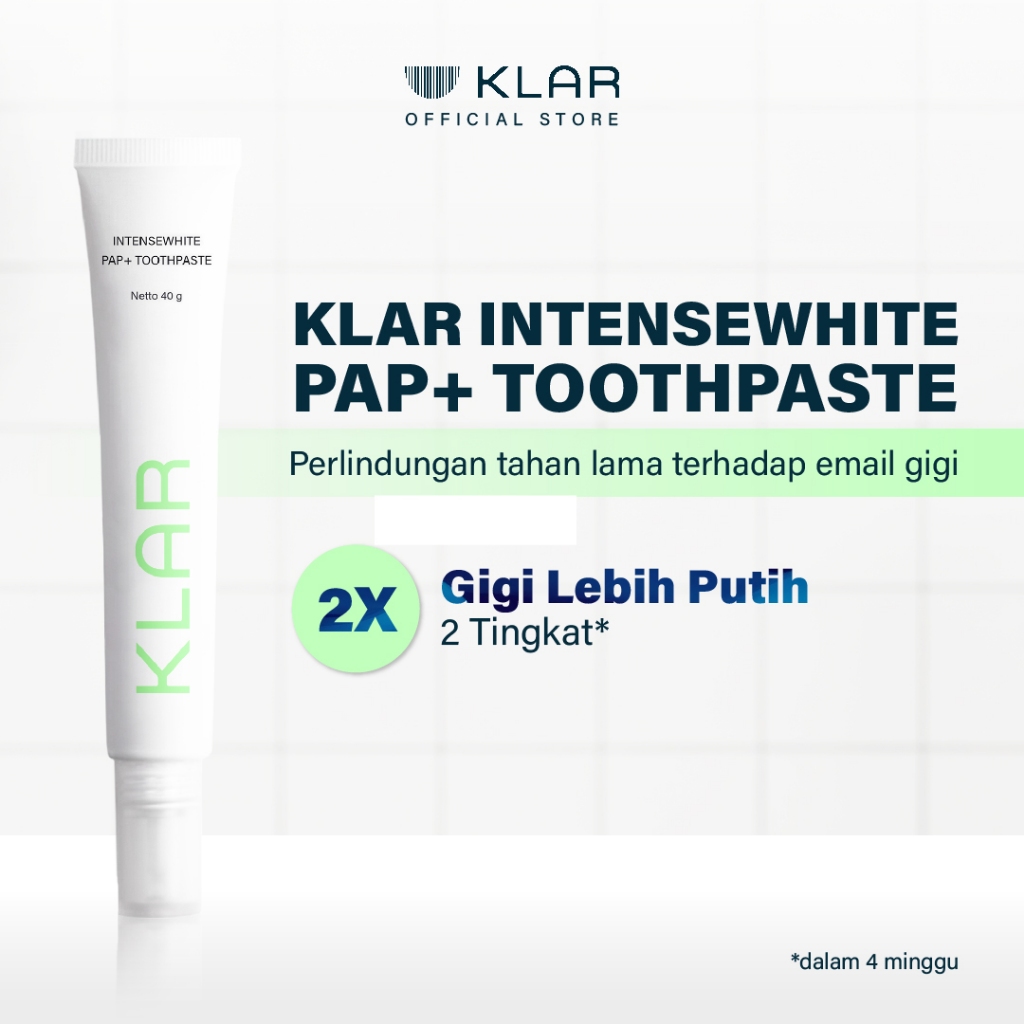Jual KLAR Intensewhite PAP+ Toothpaste - Pasta Gigi Premium Untuk ...